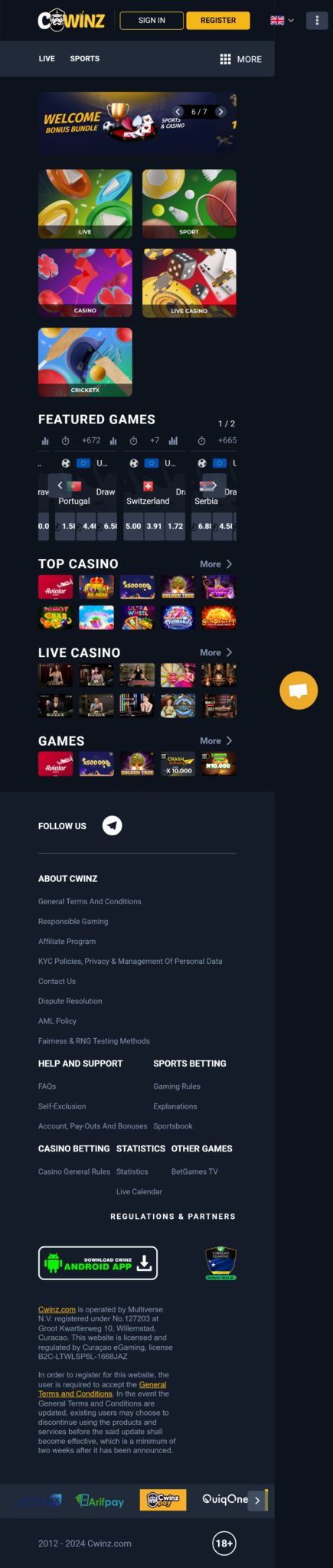 CWinz Casino in India: Unleash Your Winning Potential